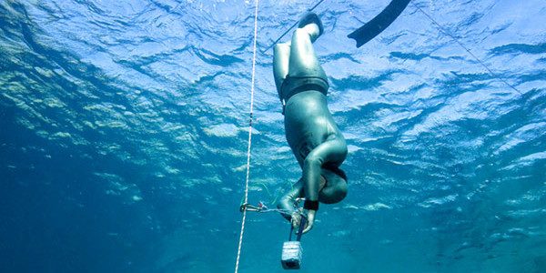Are you safe when you go freediving in variable weight?